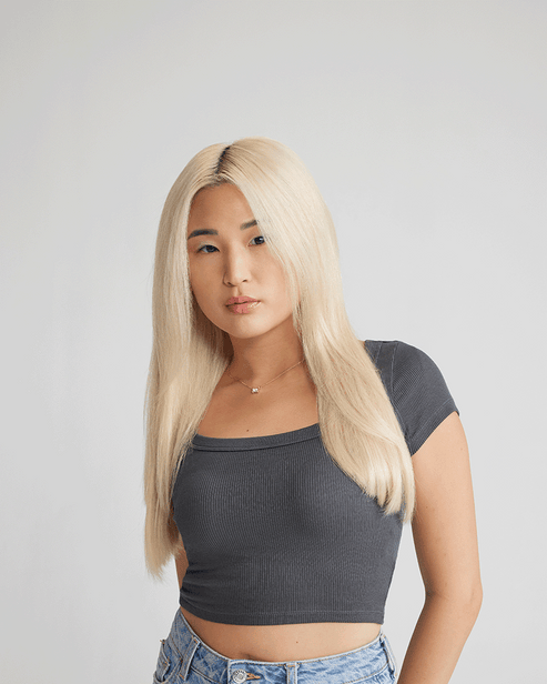 16" Clip-In Hair Extensions Beachy Blonde 9 Piece – Zala Hair